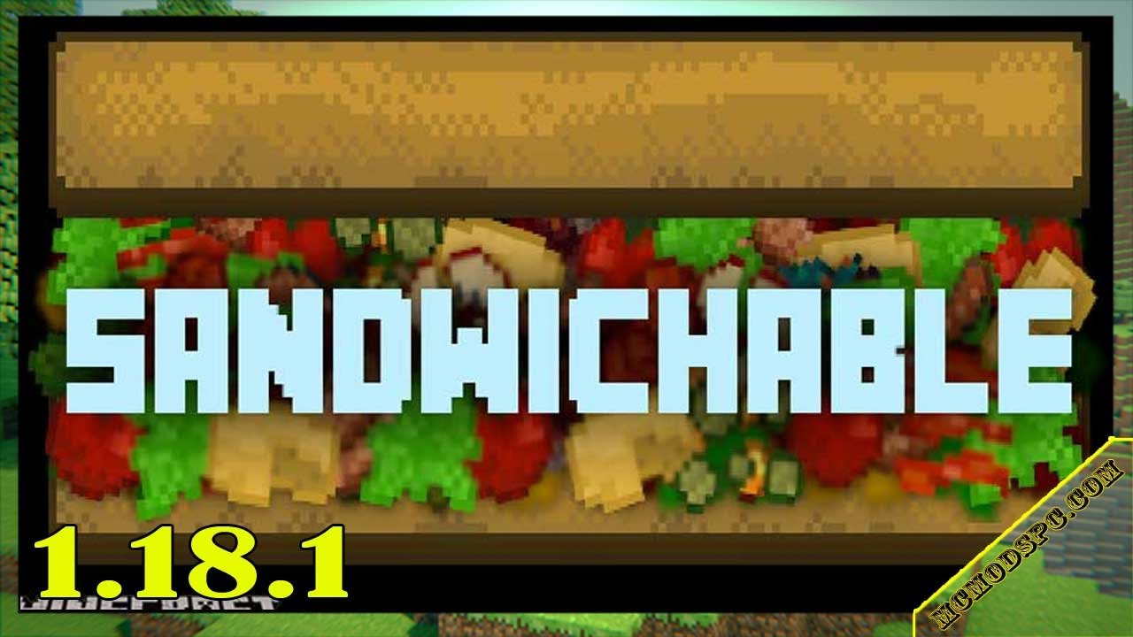 Sandwichable Fabric Mod 1.18.1 & How To Download and Install for Minecraft - YouTube