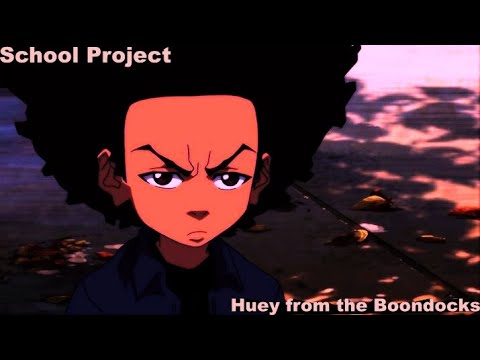 School Project, Photo Montage: Huey from the Boondocks - YouTube