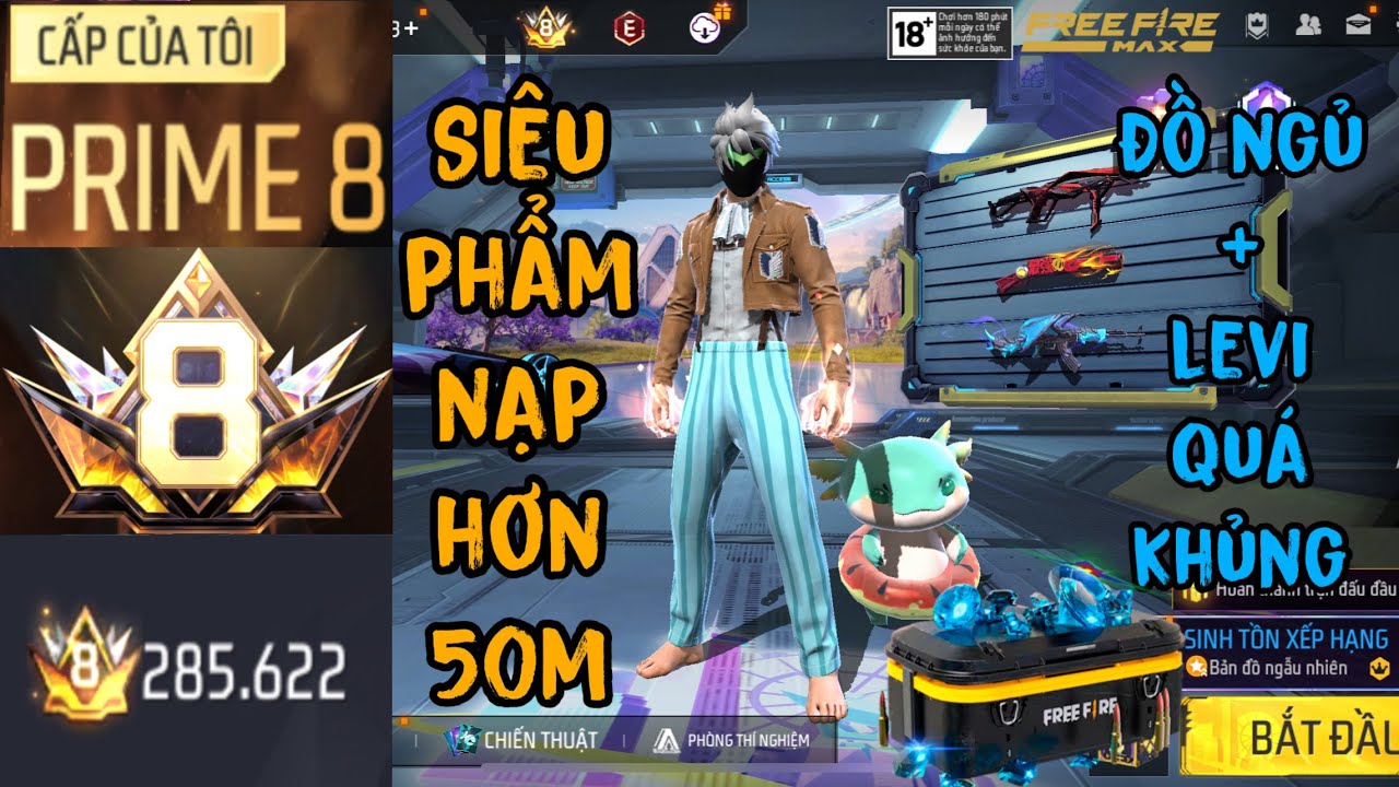 Review Siêu Phẩm Nạp 285K KC PRIME 8 Sở Hữu Đồ Ngủ Và Levi Khủng Như ...