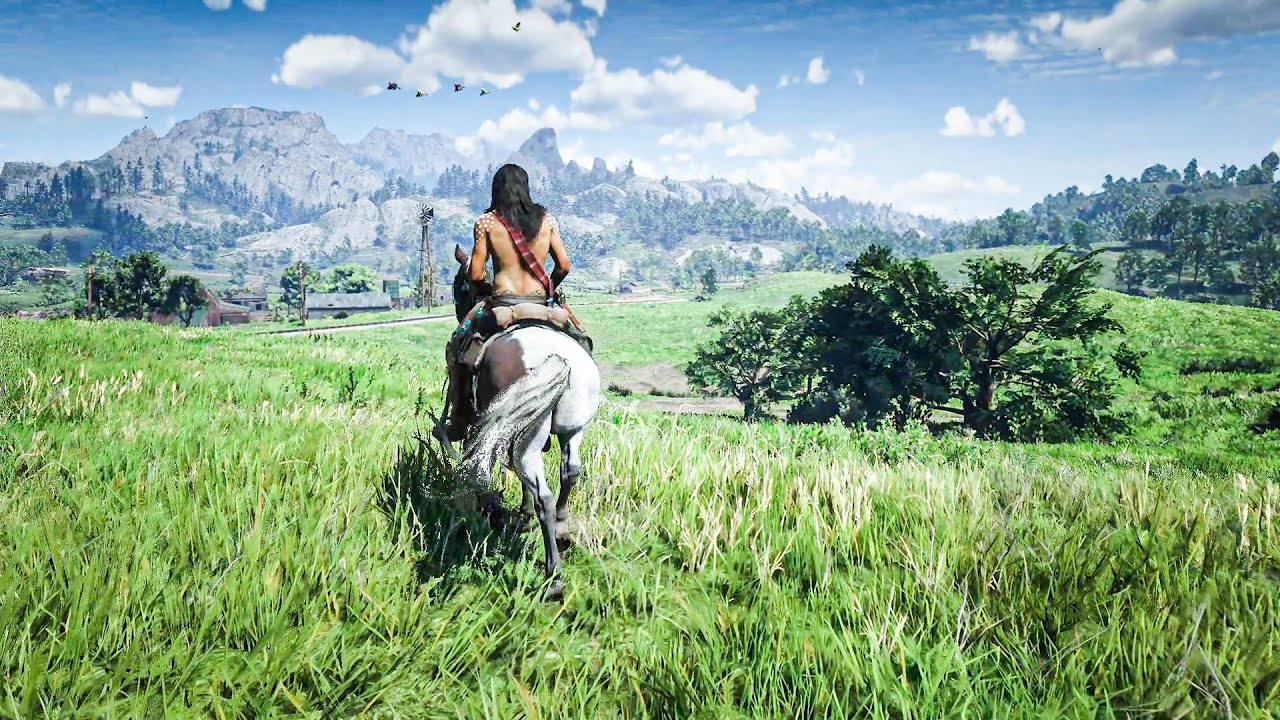 Native American Gameplay - Red Dead Redemption 2 PC (2024) VOL.2 - YouTube