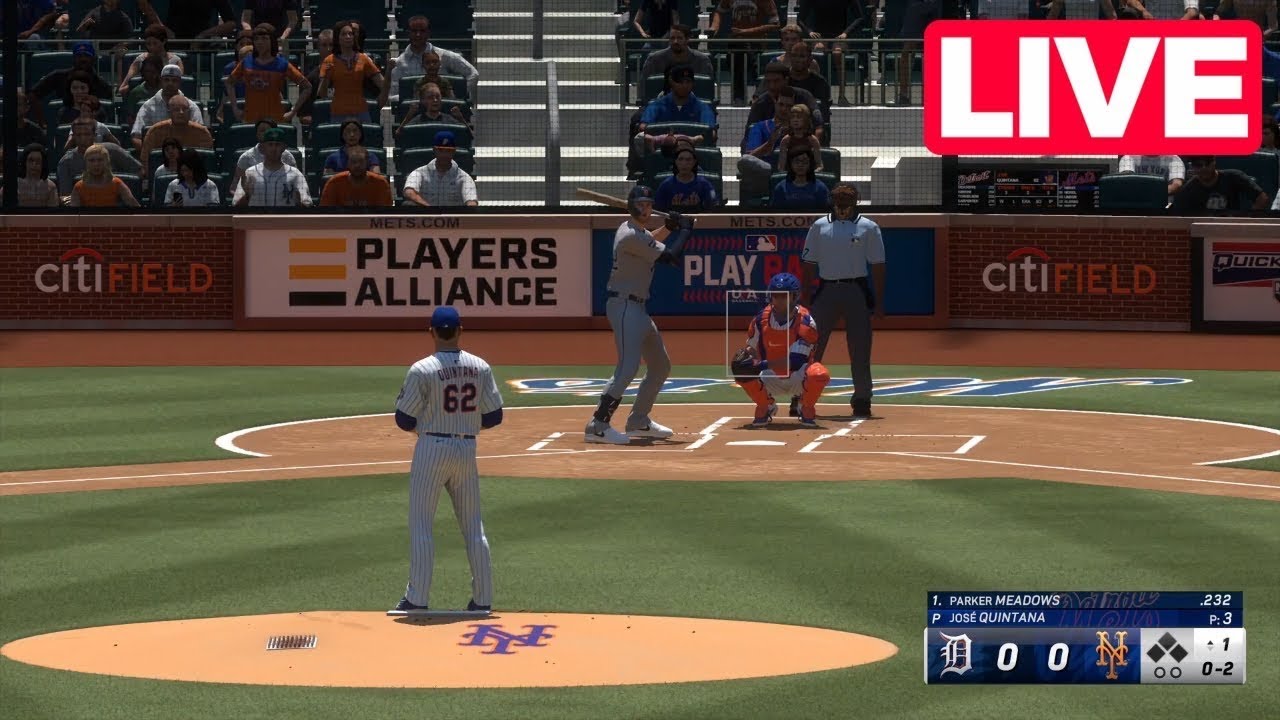 MLB LIVE🔴Detroit Tigers vs. New York Mets-2nd April 2024|MLB Full Game ...