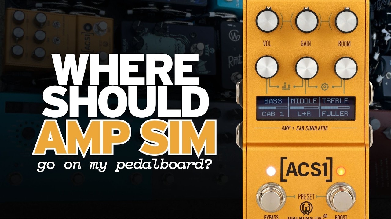 Pros and Cons of Amp Sim and Signal Chain - YouTube