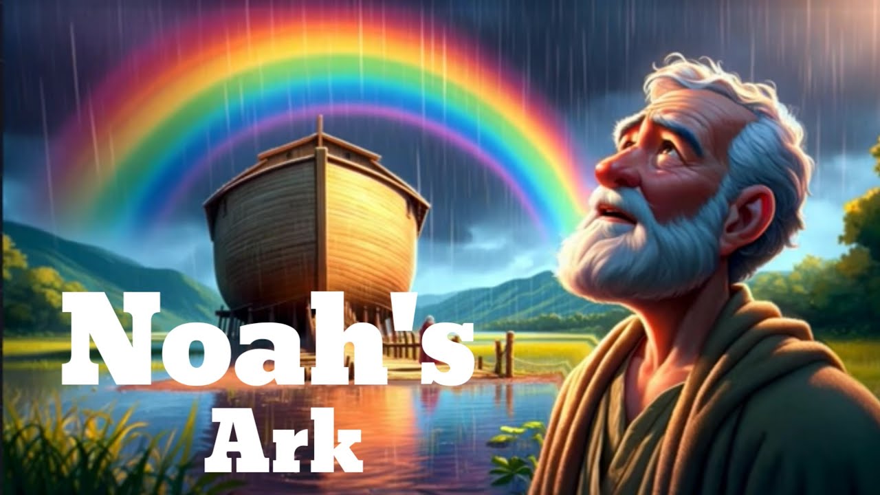 Noah's ark story for kids | Bible school for kids - YouTube