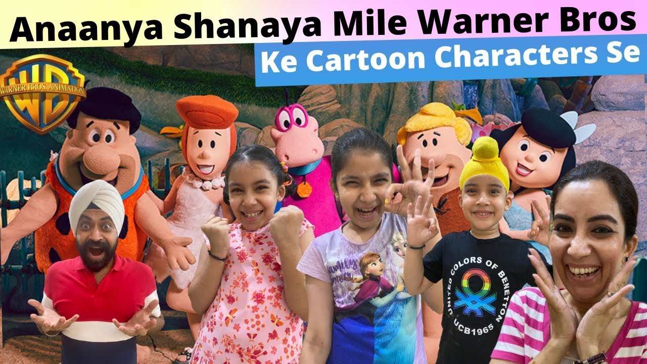 Anaanya Shanaya Mile Warner Bros Ke Cartoon Characters Se | RS 1313 ...
