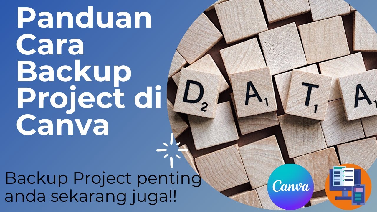Cara Backup project di canva - YouTube