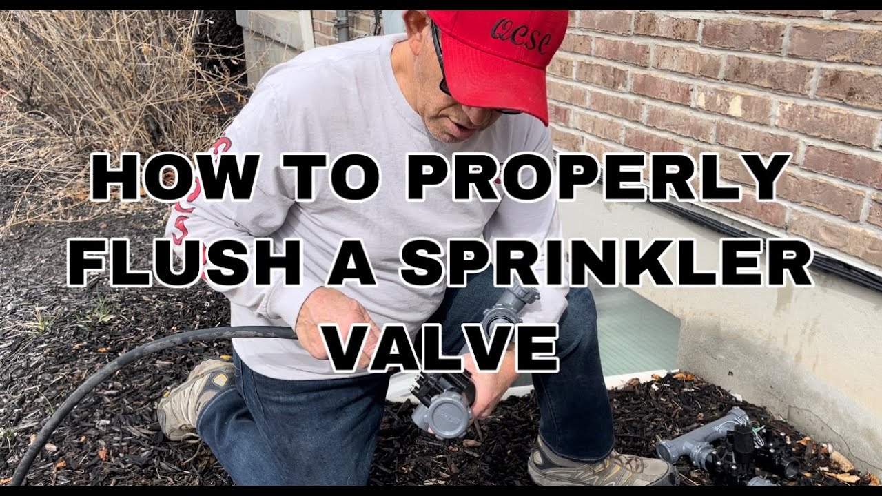 HOW TO PROPERLY FLUSH A HUNTER OR RAINBIRD SPRINKLER VALVE WITH QUALITY ...