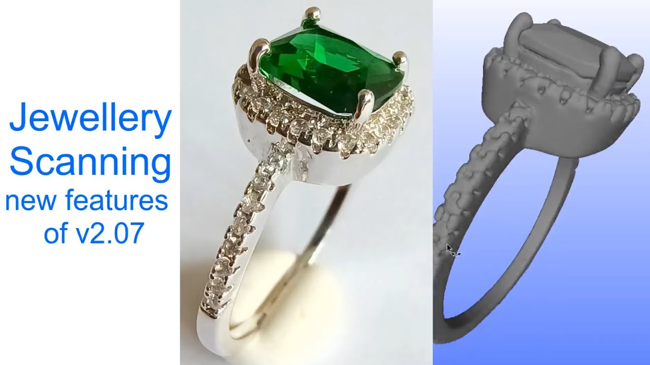 Jewellery Scanning with Tupel 3D - YouTube