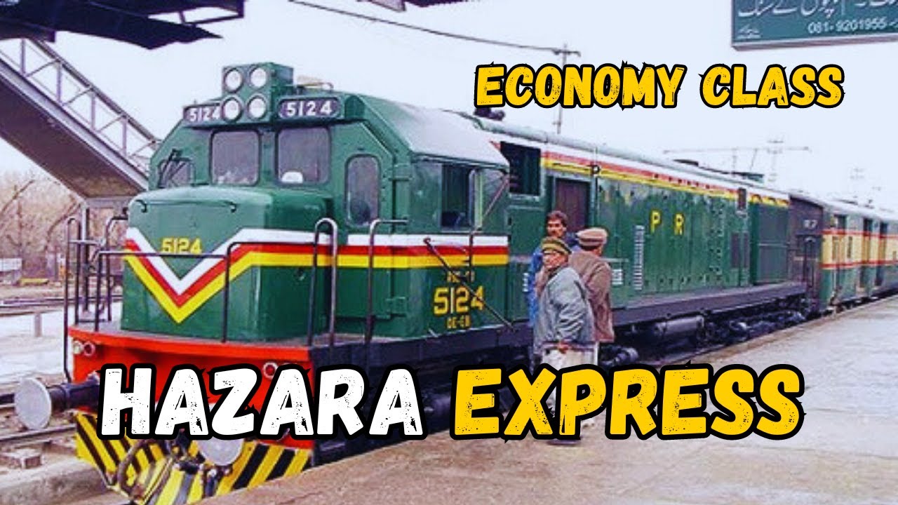 HAZARA EXPRESS 12DN | Engine Coupling In 1 Minute | Train Arrival ...