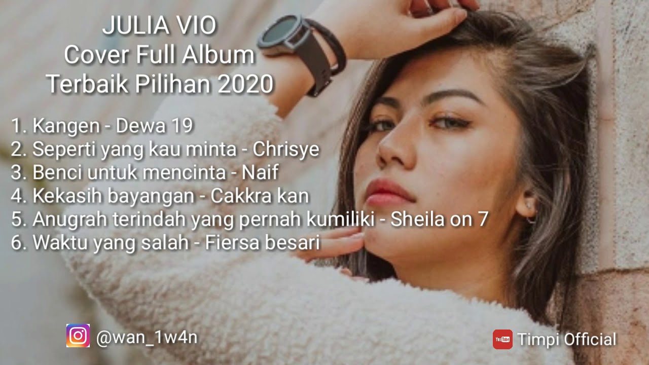 #Juliavio #JuliaVioCover JULIA VIO - COVER FULL ALBUM TERBAIK PILIHAN ...