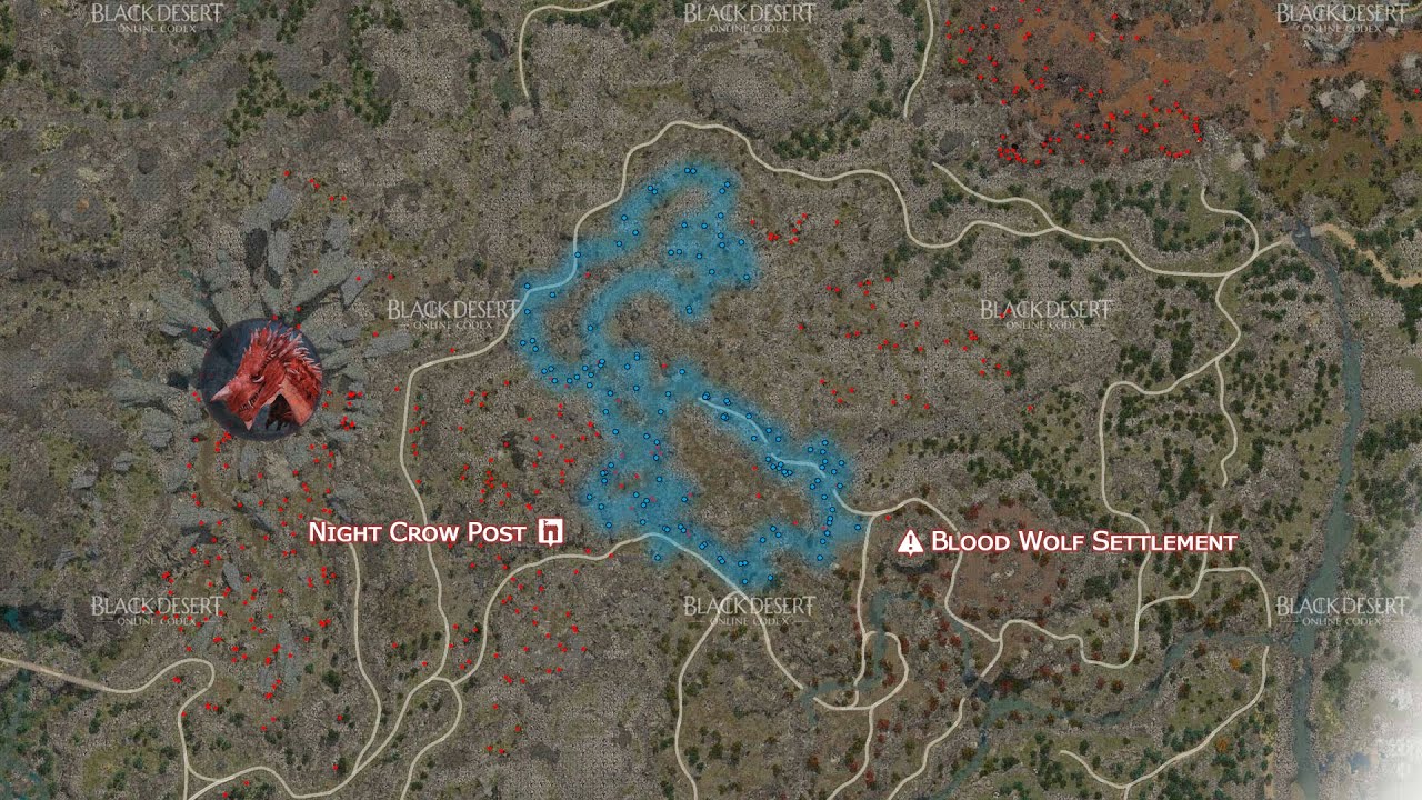 [BDO] Dead Tree Essences (Night Crow Post) - 670+ gathers/h (Sorceress) - YouTube