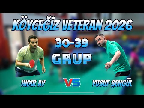 Hıdır Ay - Yusuf Şengül | Köyceğiz Veteran 2026 | 30-39