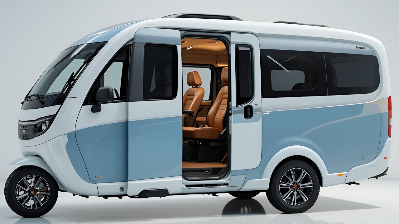 “2025 Futuristic Electric Tricycle Camper | The Ultimate Eco-Friendly ...