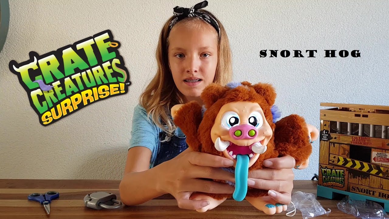 Unboxing Crate Creature Surprise SNORT HOG - YouTube