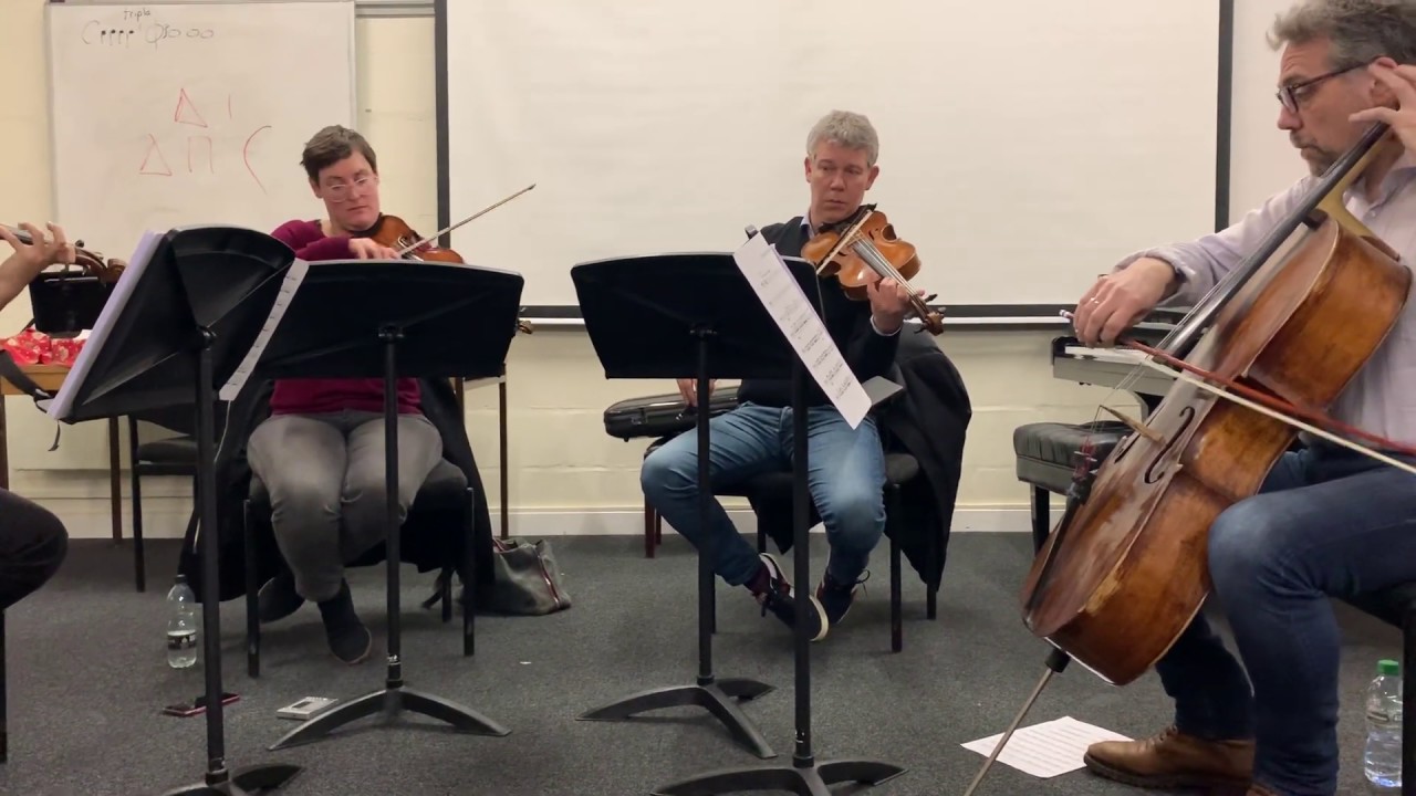 Strings Quartet No. 1 performed by The Quatuor Diotima - YouTube
