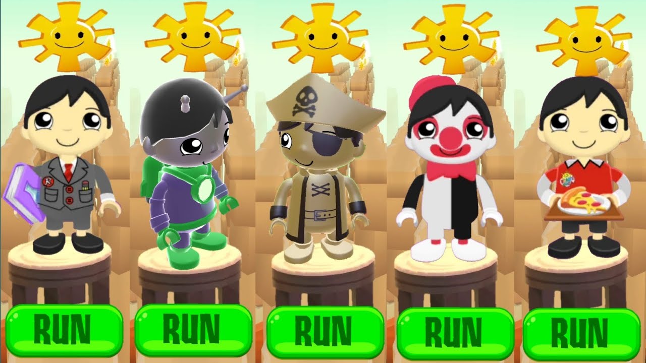 TAG WITH RYAN - Cap'n Midas Ryan V/S Blue Titan || Halloween Update ...