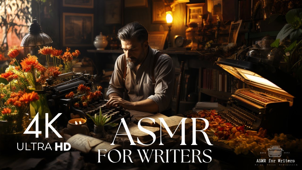 ⊹♡ ASMR Writing Sounds | ASMR for Writers - YouTube