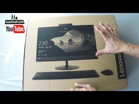 How to Open Lenovo IdeaCentre All In One F0D