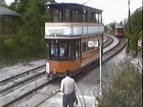 Matlock Heights of Abraham & Critch Tram Museum 1987 - YouTube