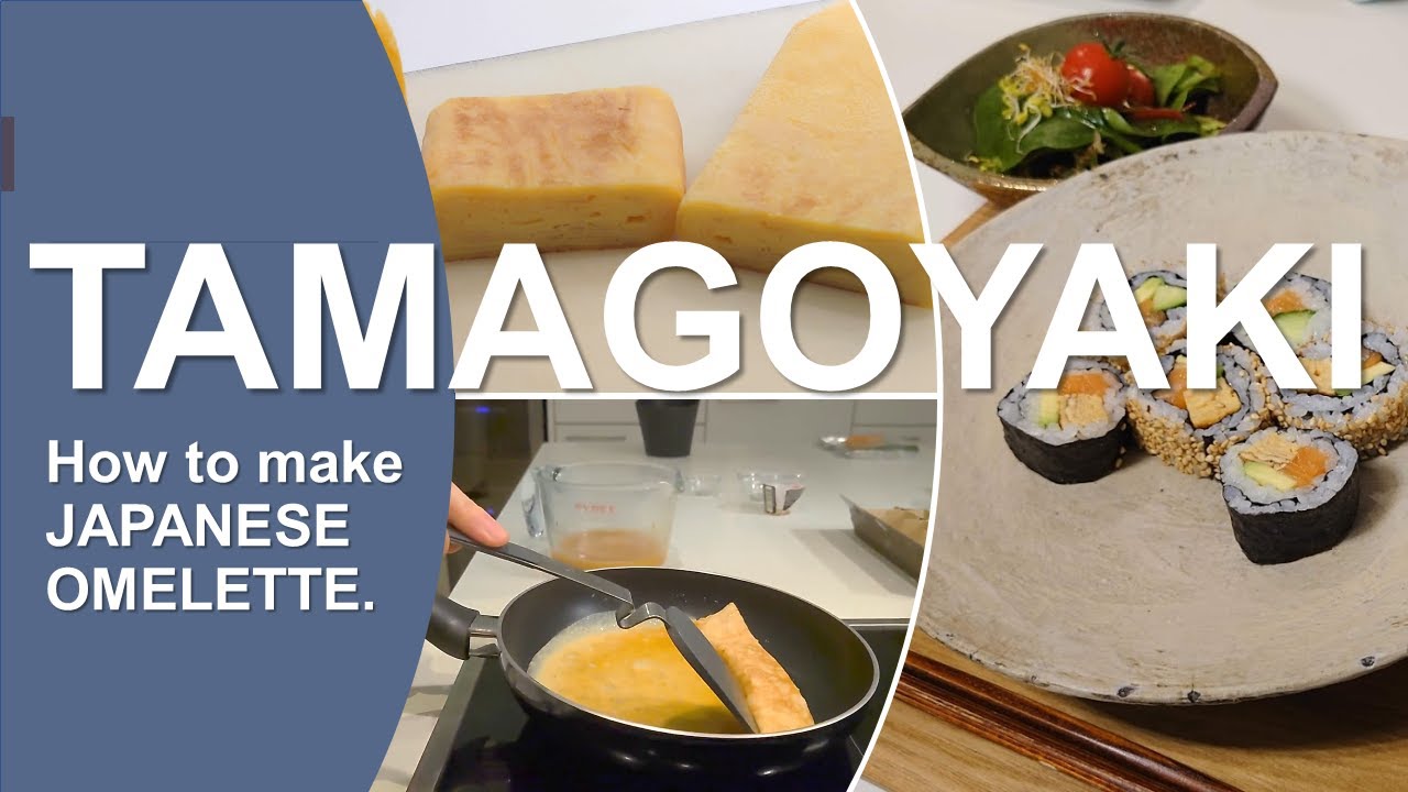 How to make Tamagoyaki TAMAGO-YAKI. | Japanese omelet for sushi ...