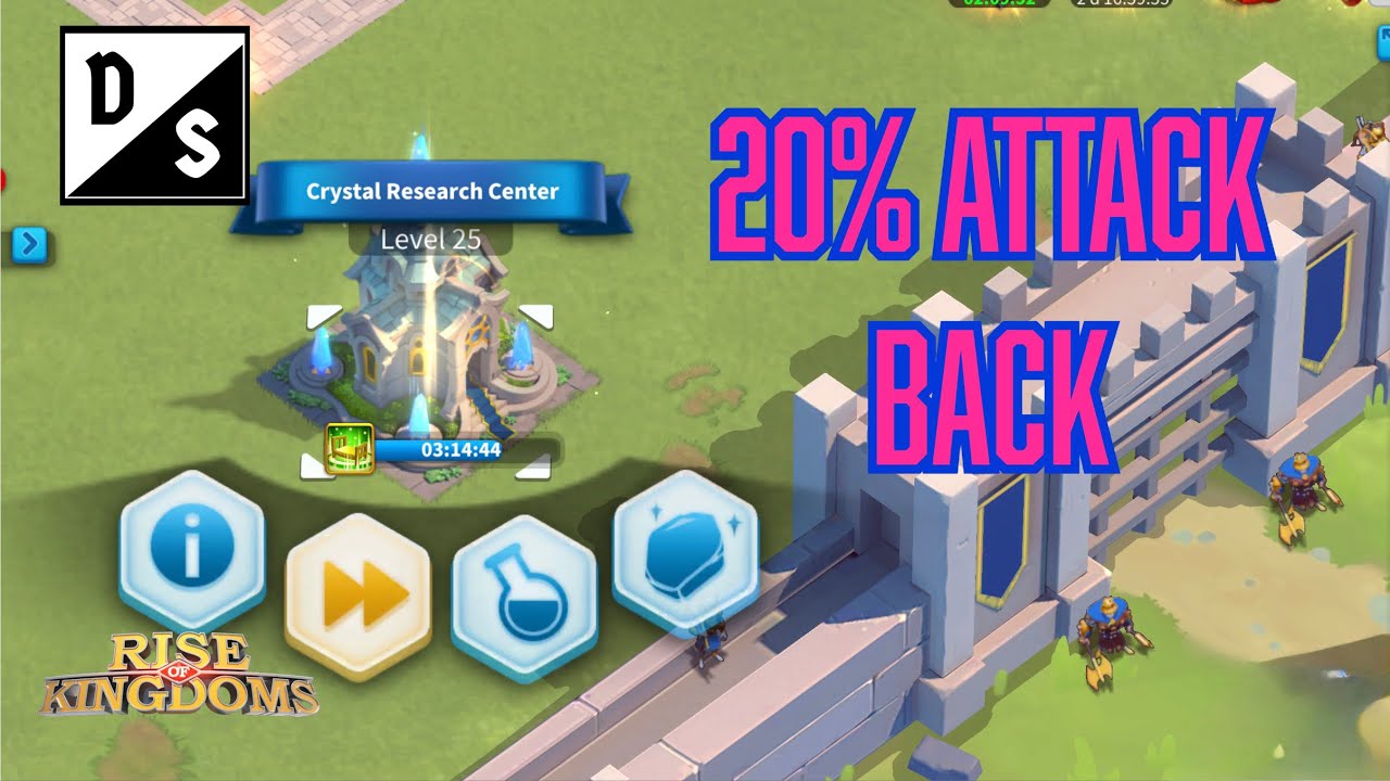 How to get 20% Attack Back (New Crystal Tech) - YouTube
