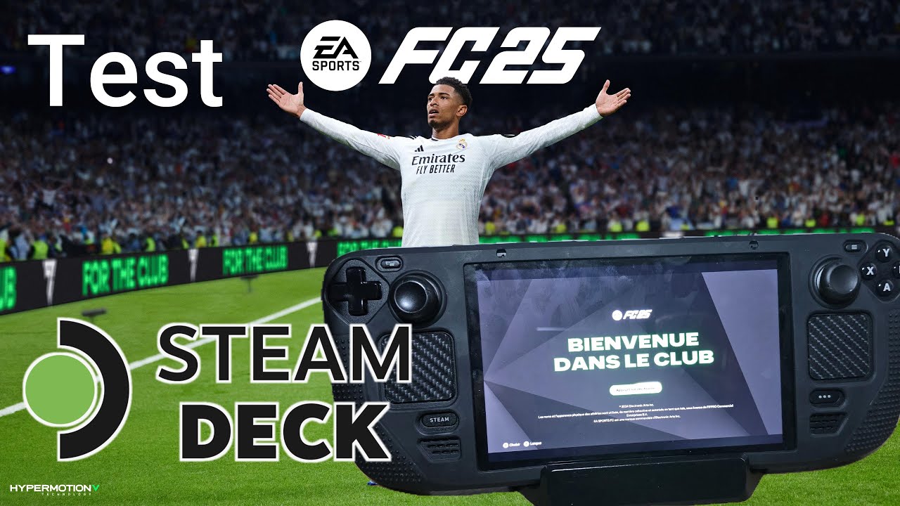Test FC 25 (FIFA 25) STEAM DECK - YouTube