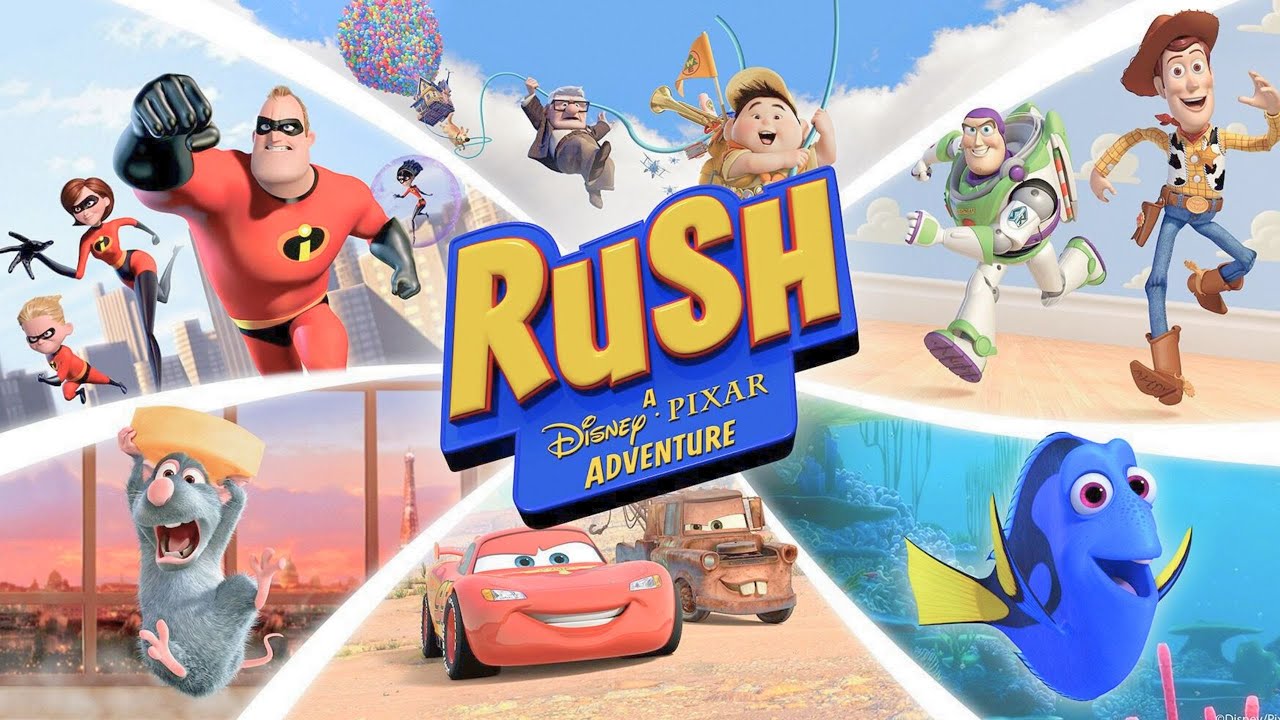 Rush A Disney Pixar Adventure Lets Play Full Playthrough Walkthrough ...