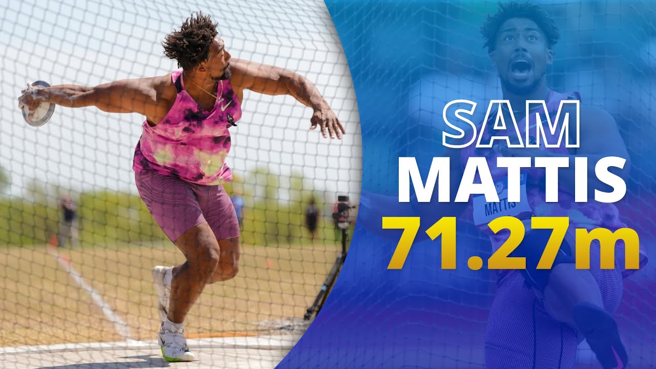 American Record ALMOST! | Sam Mattis Discus Critique - YouTube