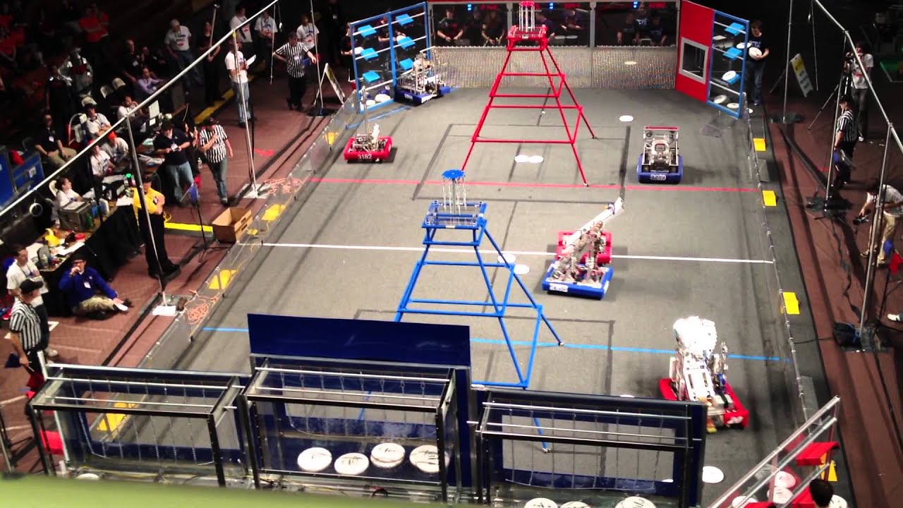 WPI FIRST Robotics Regional Competition 2013 Finals 1-2 - YouTube