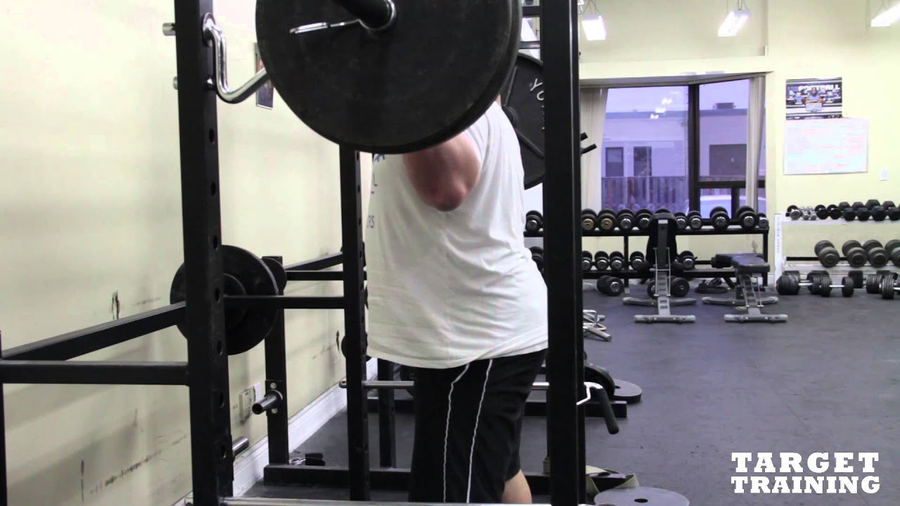 Roman Calvy 315lbs Barbell Squat Sets - Target Training - YouTube