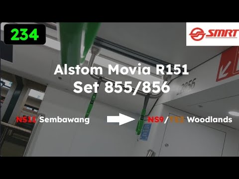 (Off DRMD?!?) [SMRT Trains] - ALS R151 Set 855/856 Joyride from ...
