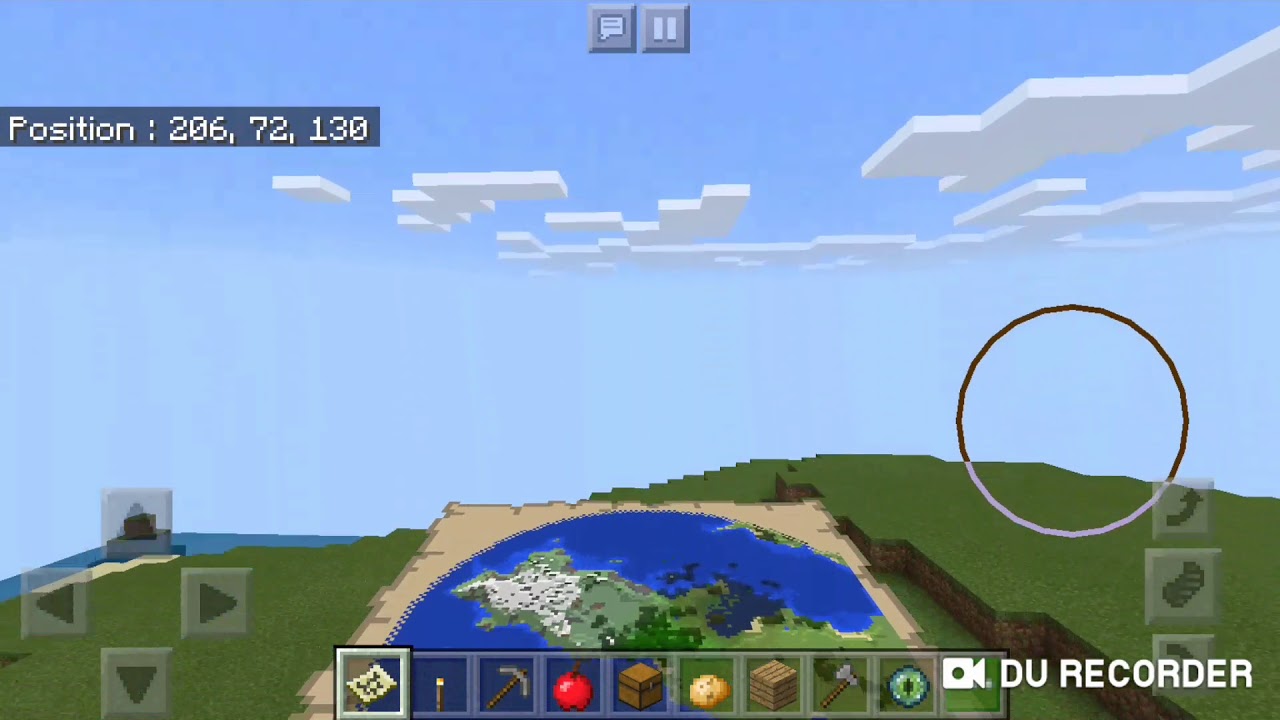 How to ground hack minecraft Pocket edition - YouTube