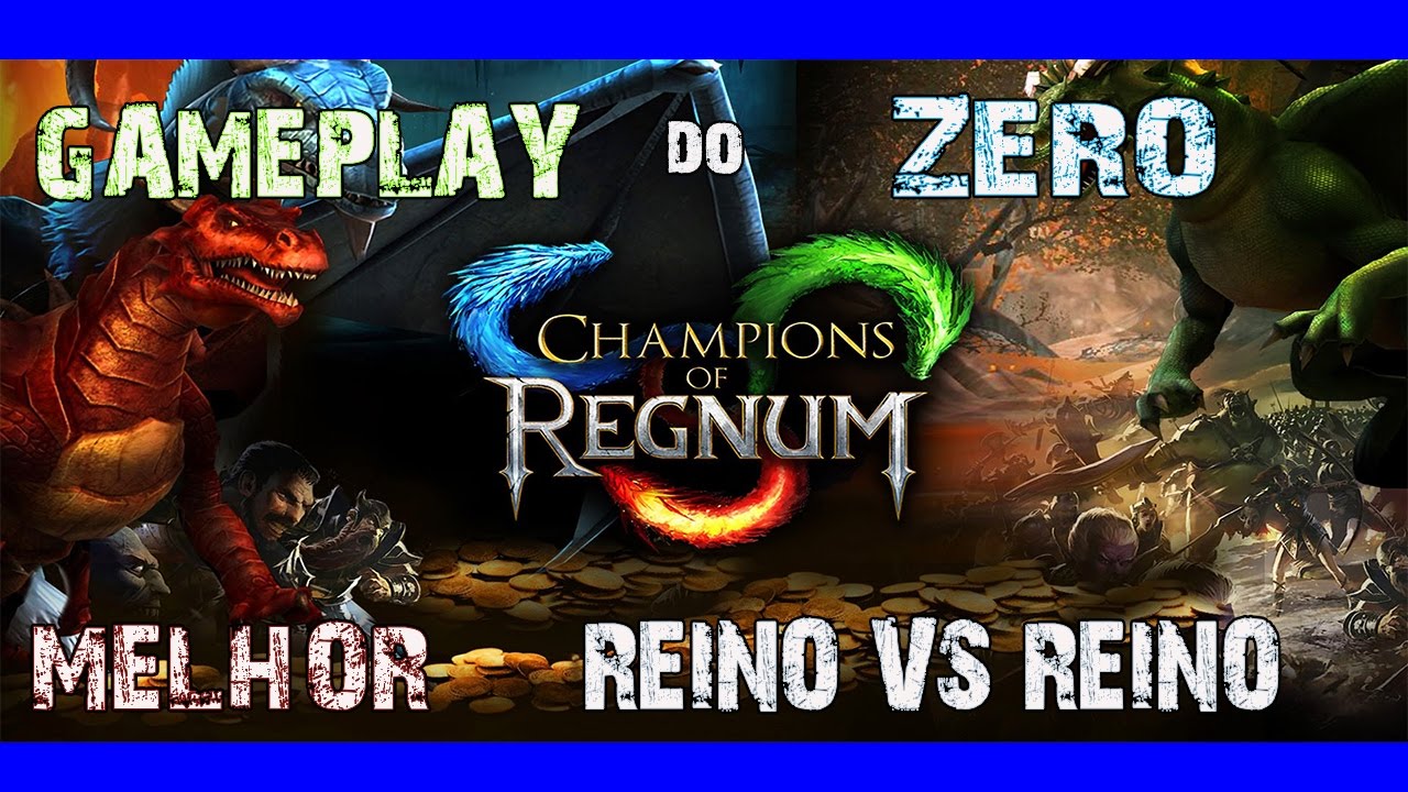 Champions of Regnum Gameplay Como jogar Regnum online Jogando Reino vs ...