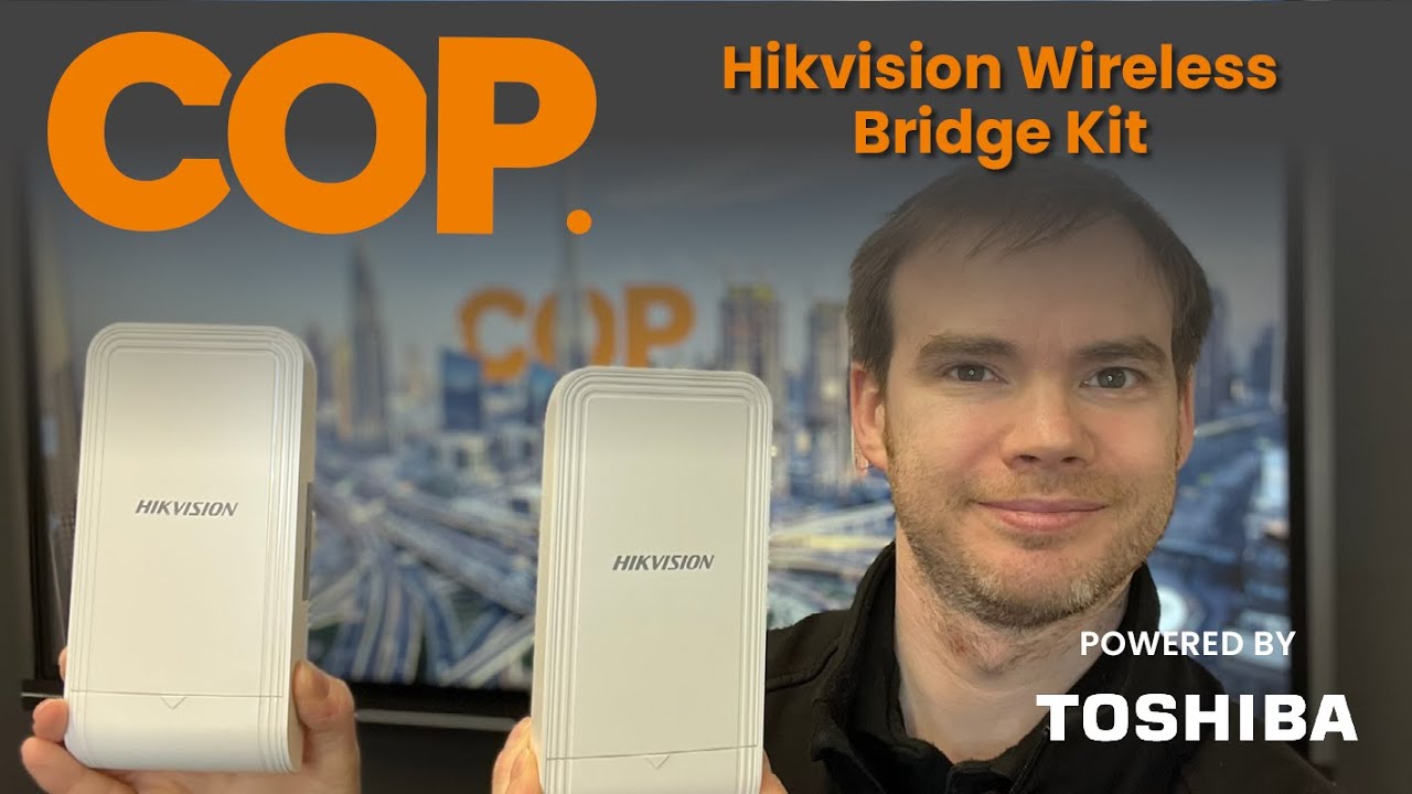 Hikvision Wireless Bridge Kit - YouTube