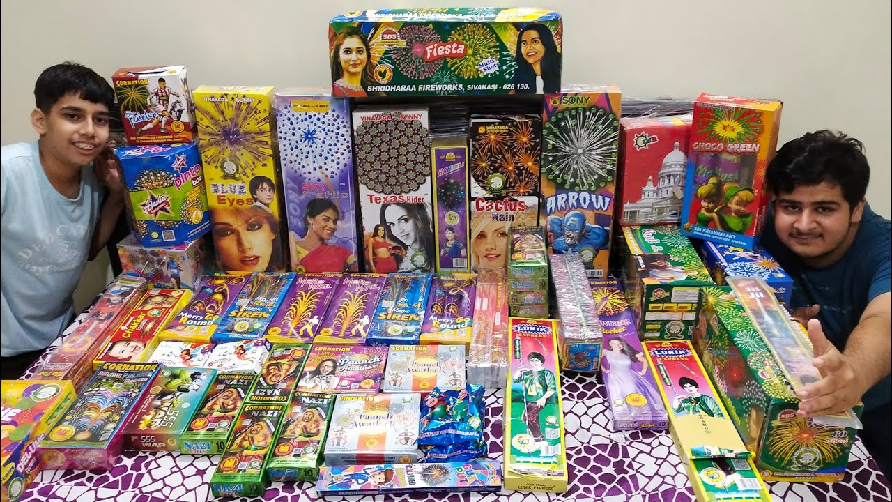 BIGGEST DIWALI STASH 2023 💪😍| DIWALI STASH (PART 2) | sony sky shot # ...