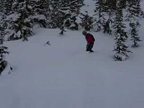 Neck deep in snow - YouTube