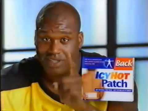 Shaq's Back Pain Icy-Hot Patch TV Spot (USA) Jan 2004 - YouTube