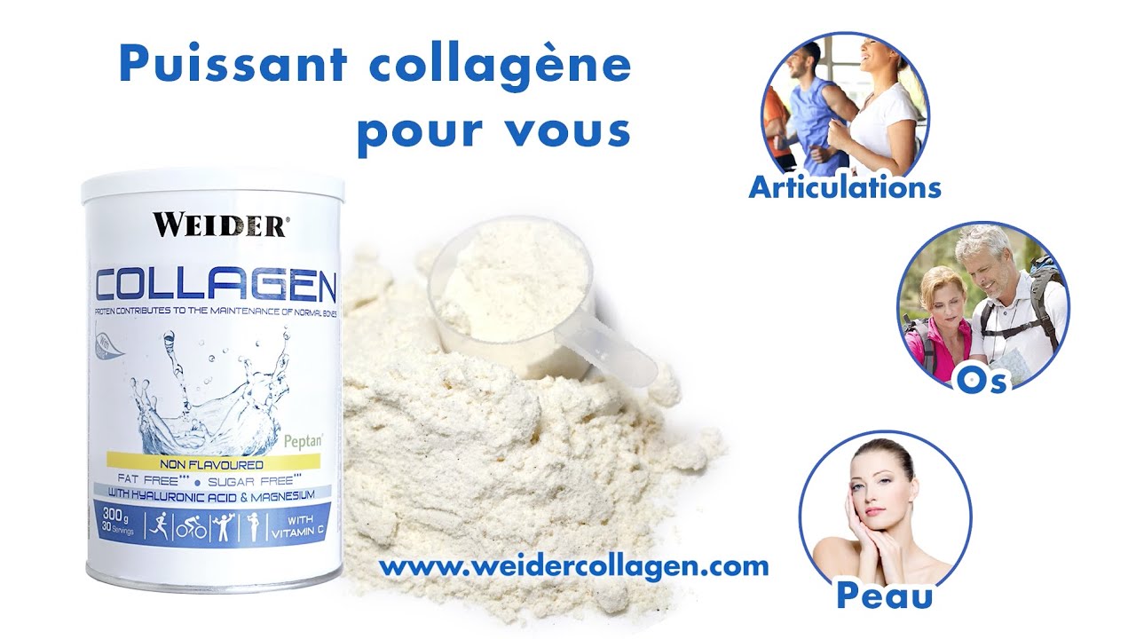 Puissant collagène pour vous - Weider Collagen - YouTube