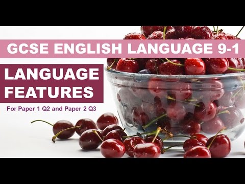 Language Features for GCSE English Language (Grade 9-1 Course) - YouTube
