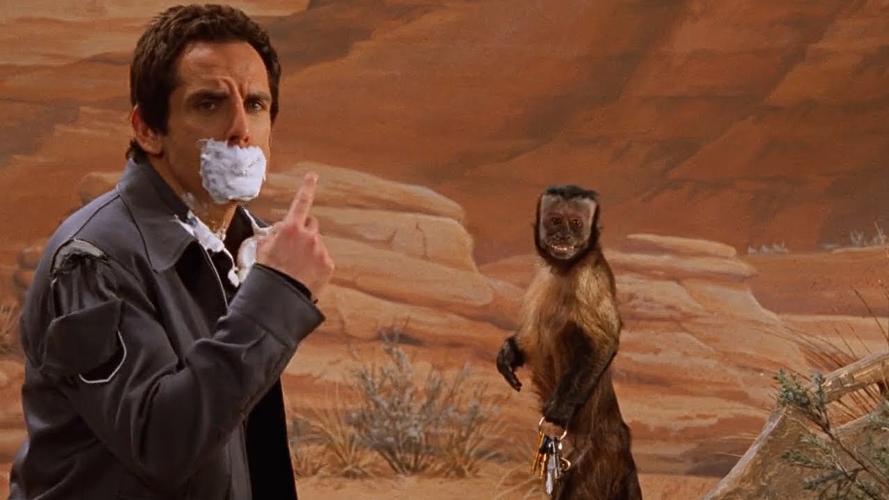 WHY ARE YOU SLAPPING A MONKEY? l Night at the Museum - YouTube