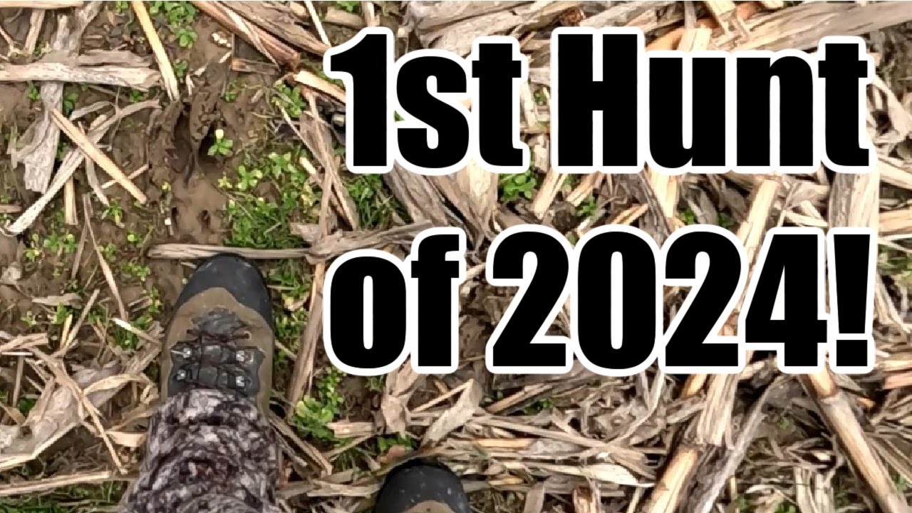 First Hunt of 2024 in the Deer Reduction Zone! - YouTube