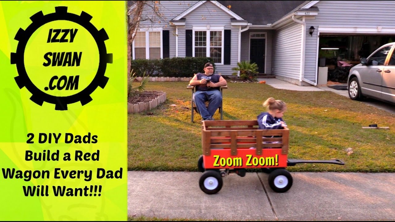 DIY - remote control wagon that an adult can ride - YouTube