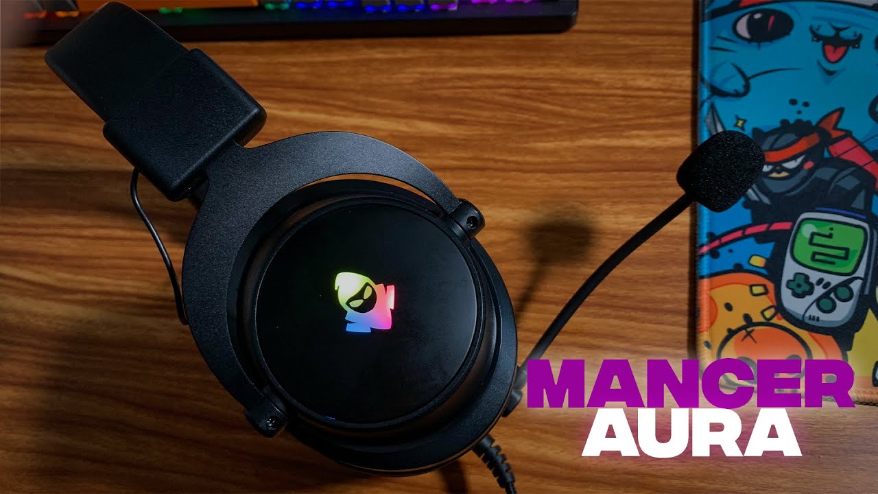 Headset Mancer Aura - Melhor Headset de R$100 • REVIEW & UNBOXING - YouTube