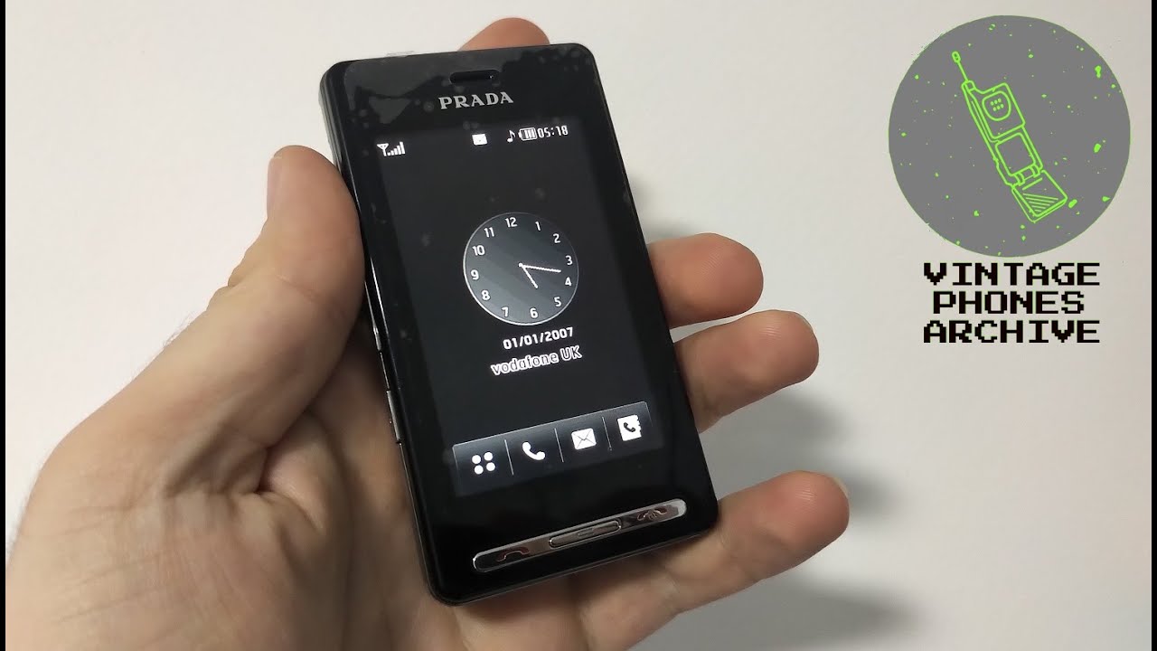 LG PRADA KE850 Mobile phone menu browse, ringtones, games, wallpapers ...