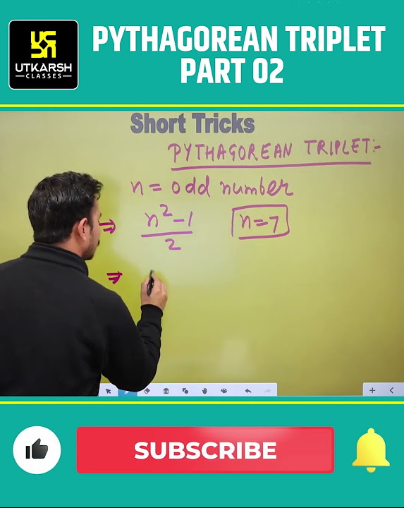 Pythagorean Triplets Tricks || Part-2 || Utkarsh Maths Mania Tricks ...