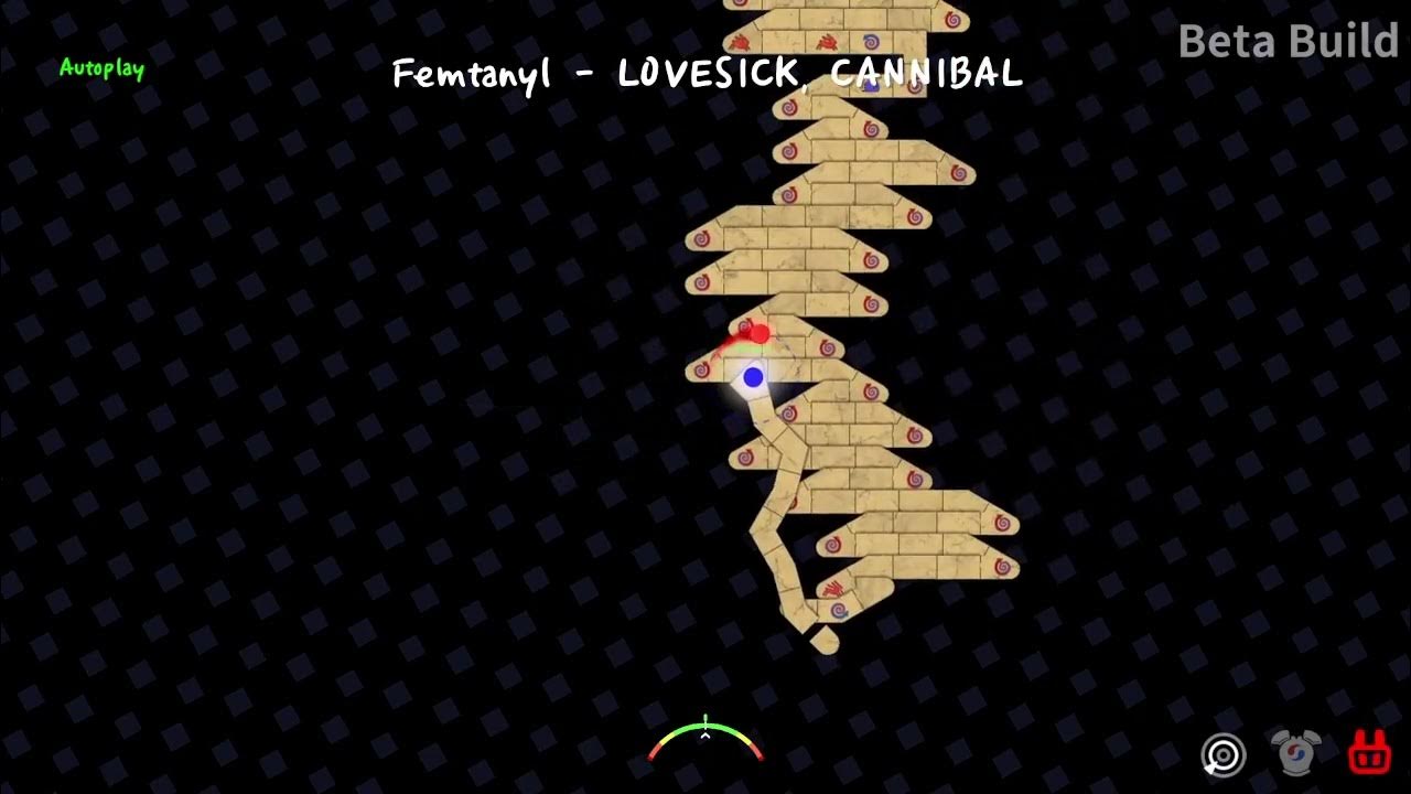 [ADOFAI Custom] Femtanyl - LOVESICK, CANNIBAL! [non-effect] - YouTube