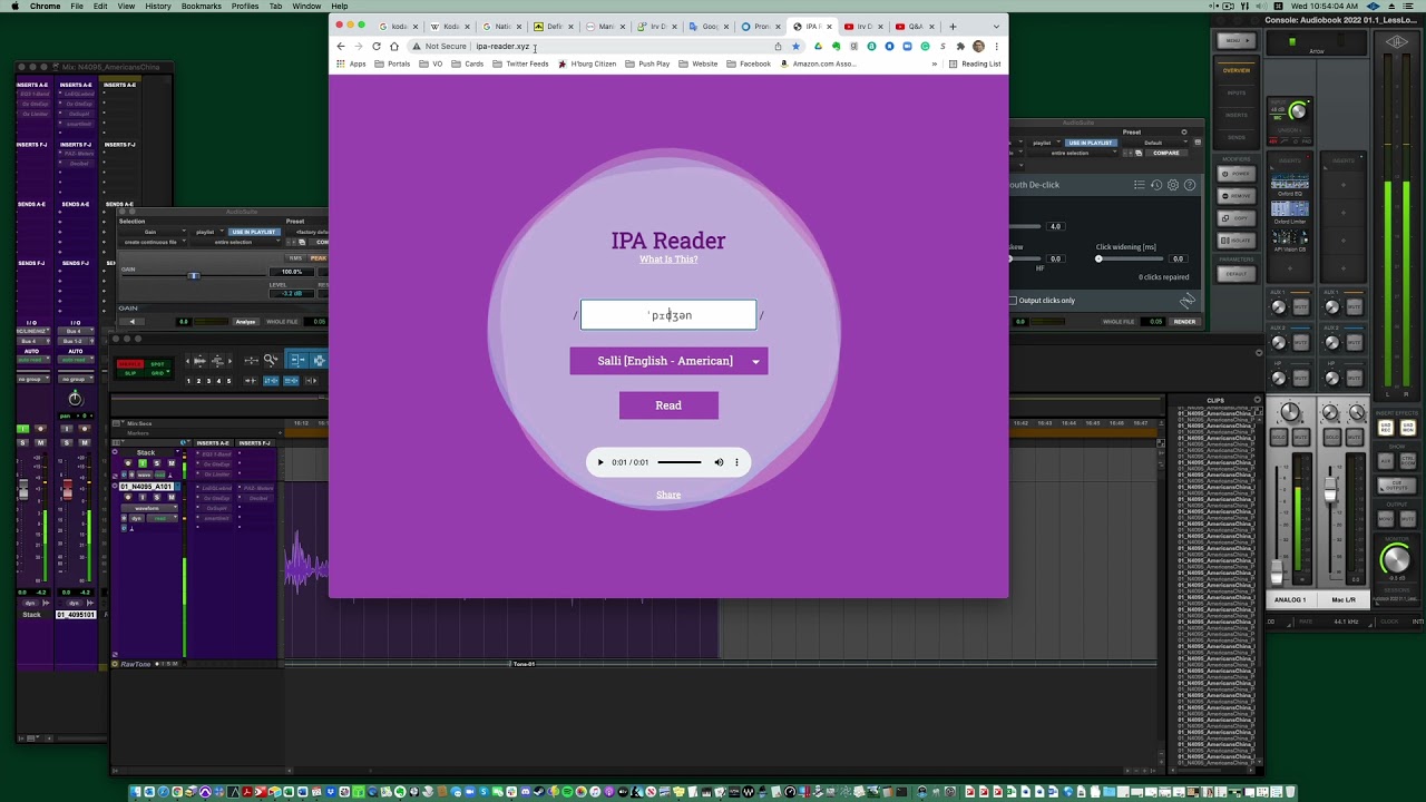 Using the online IPA Reader - YouTube