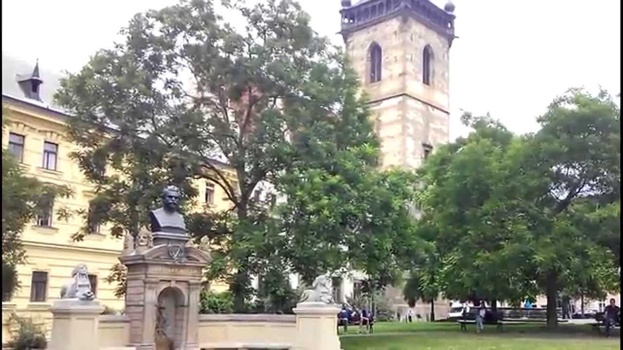 Monument of Vitezslav Halek - YouTube