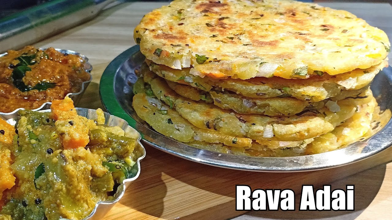 Saravana Bhavan Rava Adai Recipe | Rava Adai Recipe |breakfast, Dinner ...