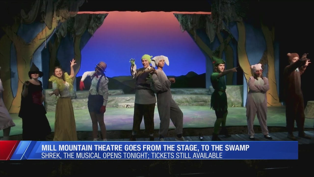 Mill Mountain Theatre turns its stage into a swamp with "Shrek the ...