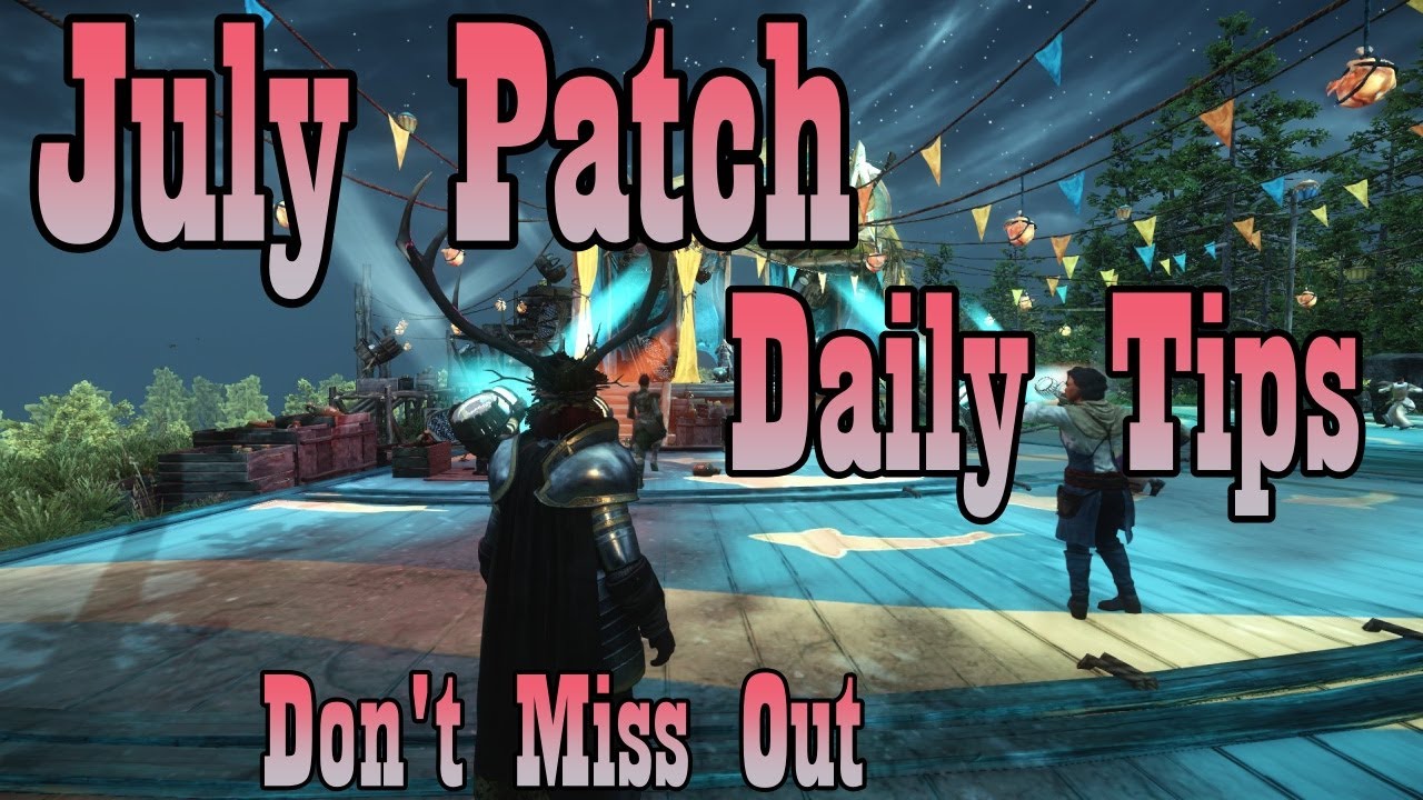 New World July Patch Daily Tips! Don't Miss Out - YouTube